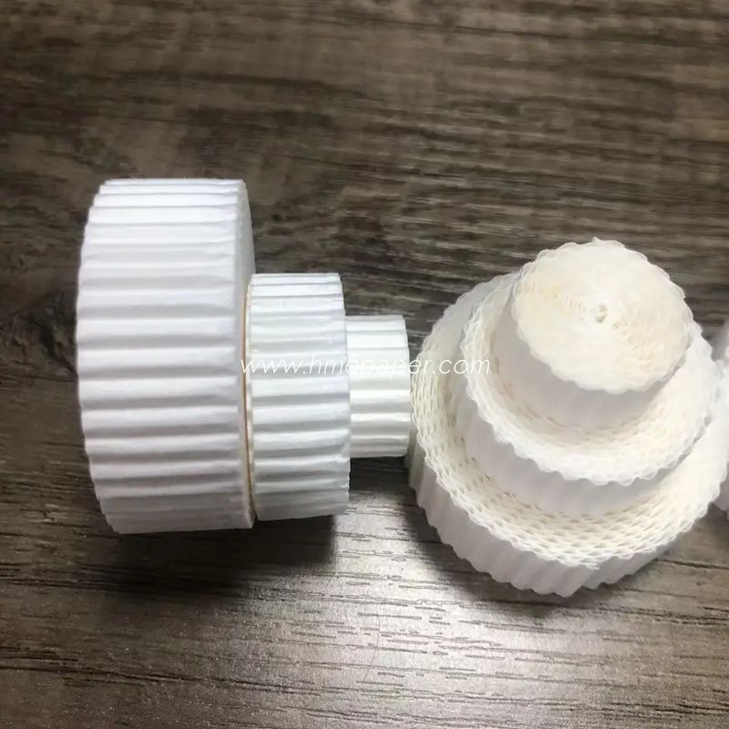 Customized Diameter Hme Filtering Paper , Circular Design HME Paper Filter