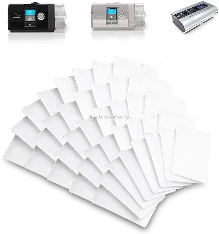 Disposable Cotton CPAP Filters For BV Filter Filtration Efficiency ...