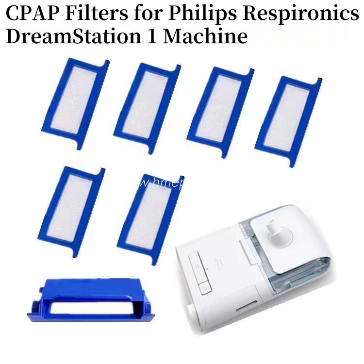 White CPAP Filters for Philips DreamStation1 Machine Durable and Effective
