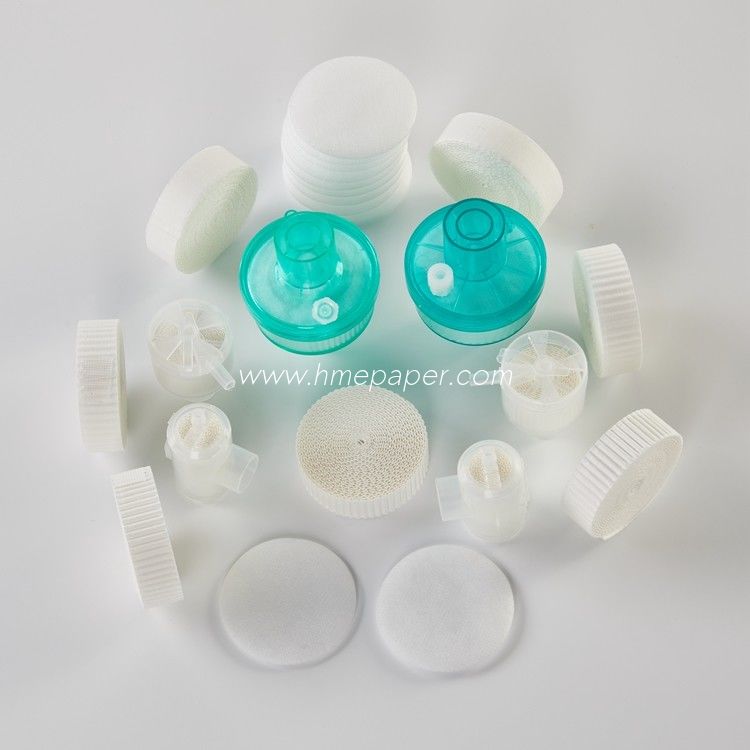 Heat Moisture Exchanger Electrostatic Filter Paper , CPAP Filter Membrane