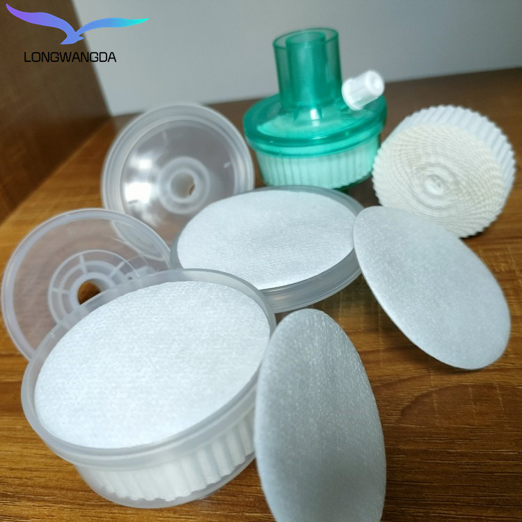 Fine Disposable CPAP Filters , Cotton Material CPAP Bacterial Filters