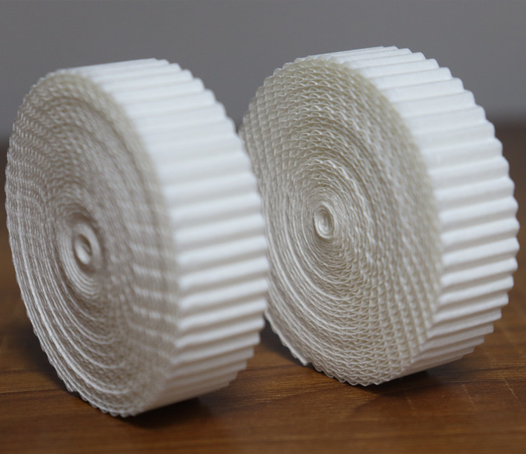 300% Absorbent Corrugated Humidification Filter Paper Roll For Medical ...