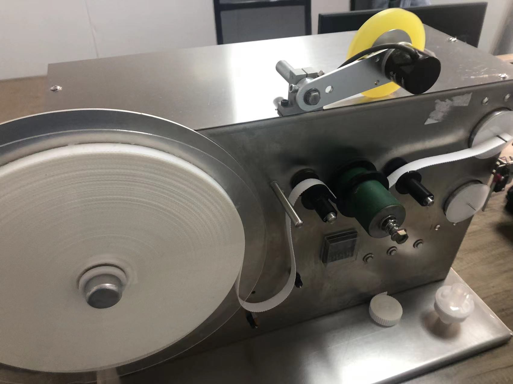 Semi-Auto Tape Winding Machine for India Free Shipping Feeding Length ...