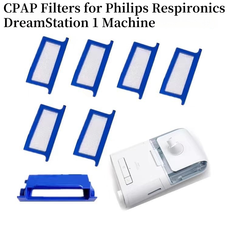White CPAP Filters for Philips DreamStation1 Machine Durable and Effective